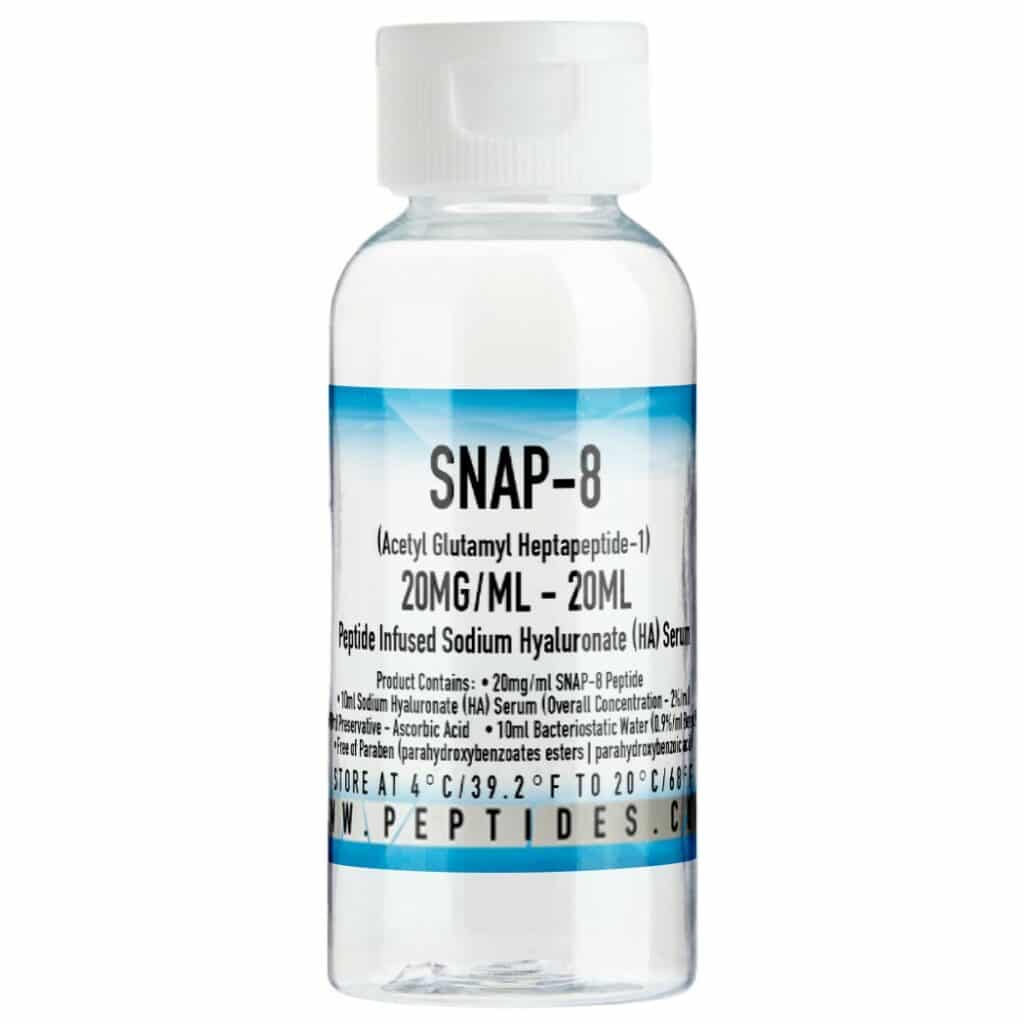 Buy SNAP-8 20mg/ml - 20ml (Acetyl Glutamyl Heptapeptide-1) - Peptide ...